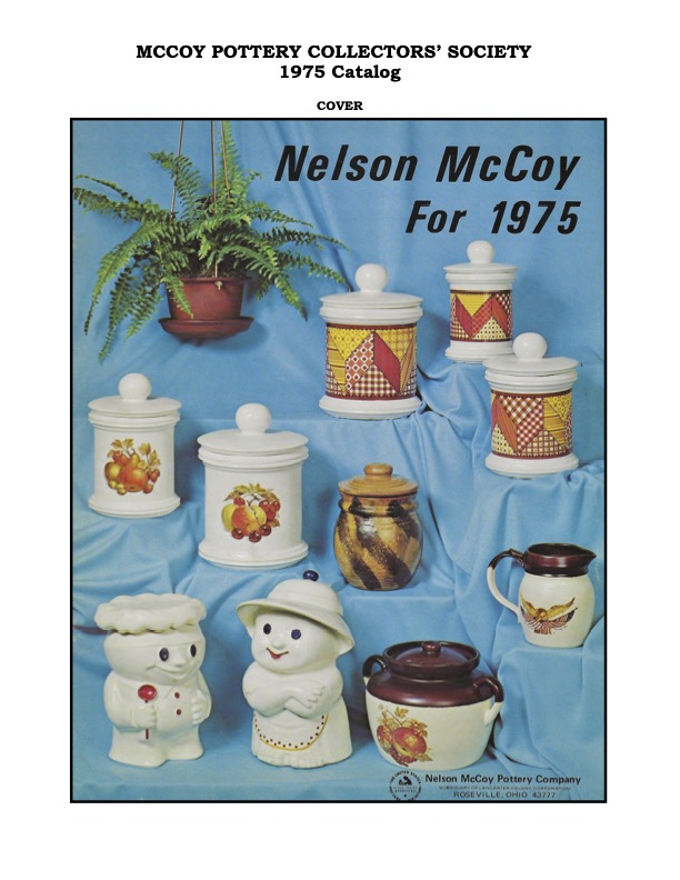 1975 Catalog - McCoy Pottery Collectors Society - McCoy Pottery ...