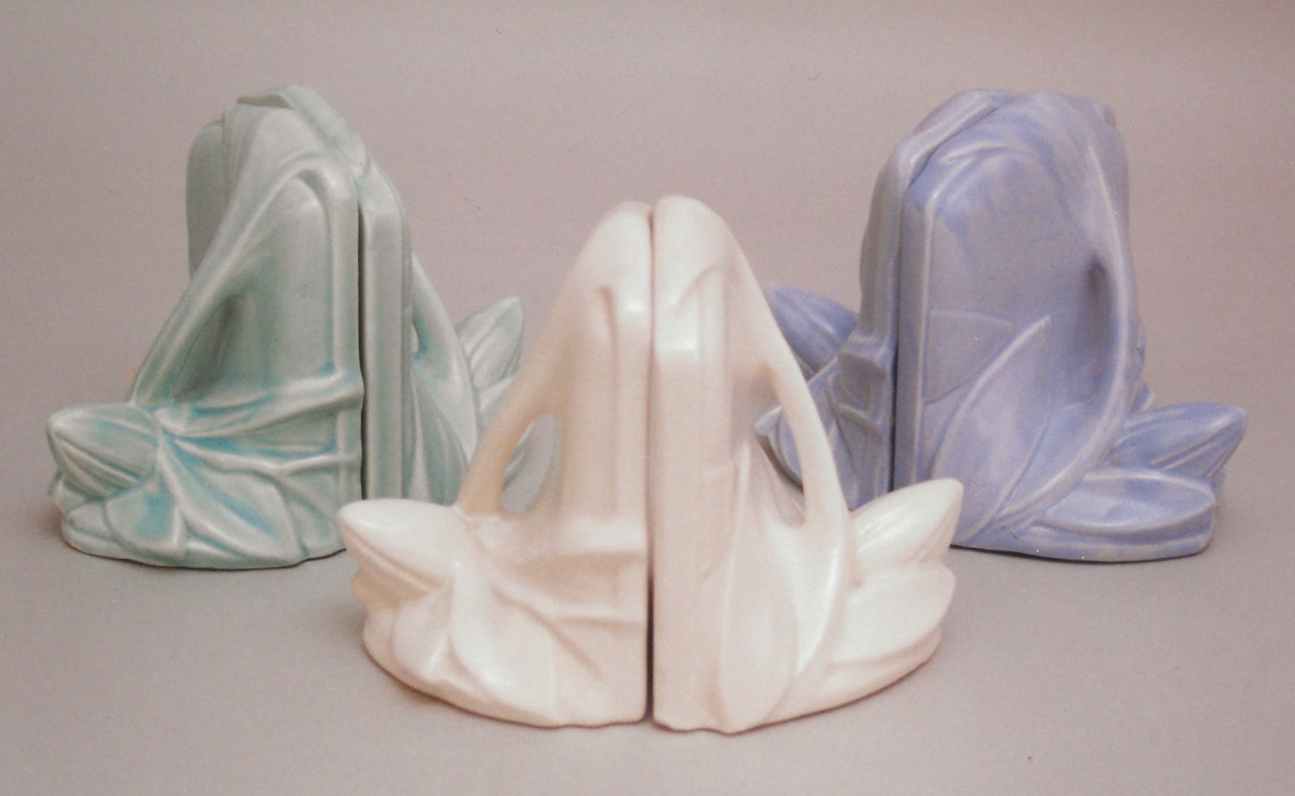 20. Lily Bud Bookends - McCoy Pottery Collectors Society - McCoy ...