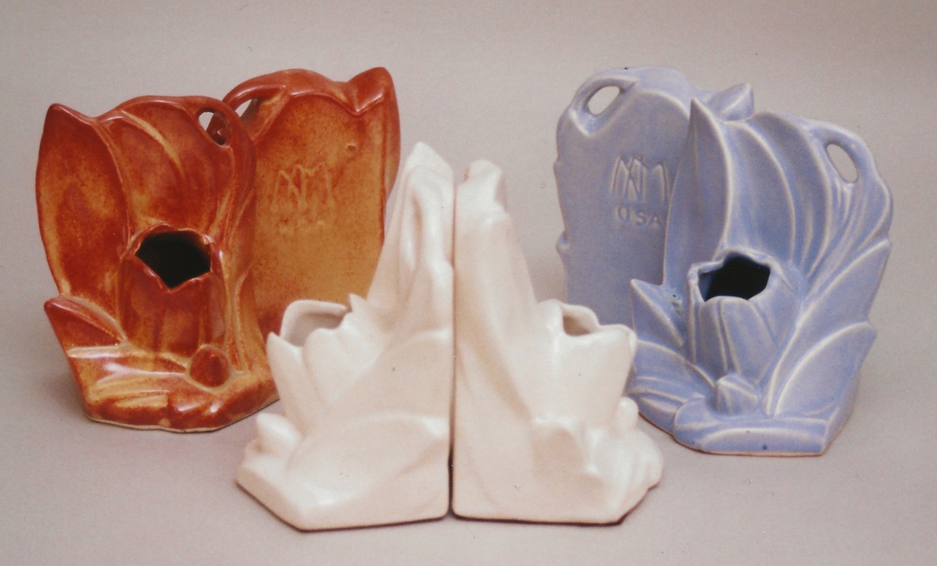 22. Candleholder Bookends - McCoy Pottery Collectors Society - McCoy ...